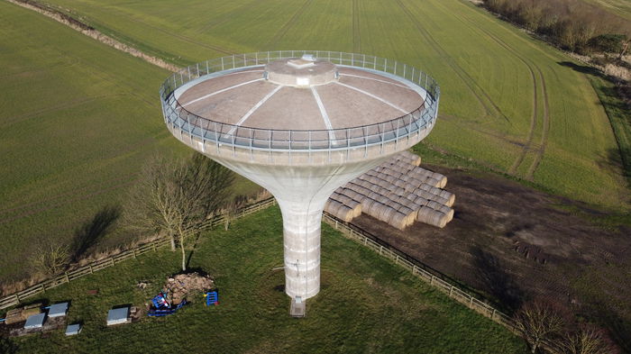 Morwick Water Tower in Amble - Fabulous North