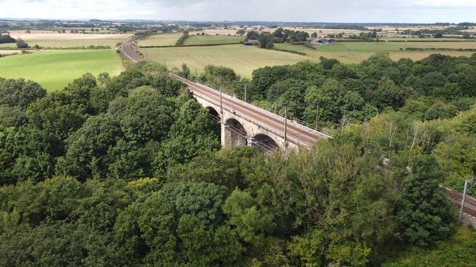 Plessey Woods Viaduct in Cramlington - Fabulous North