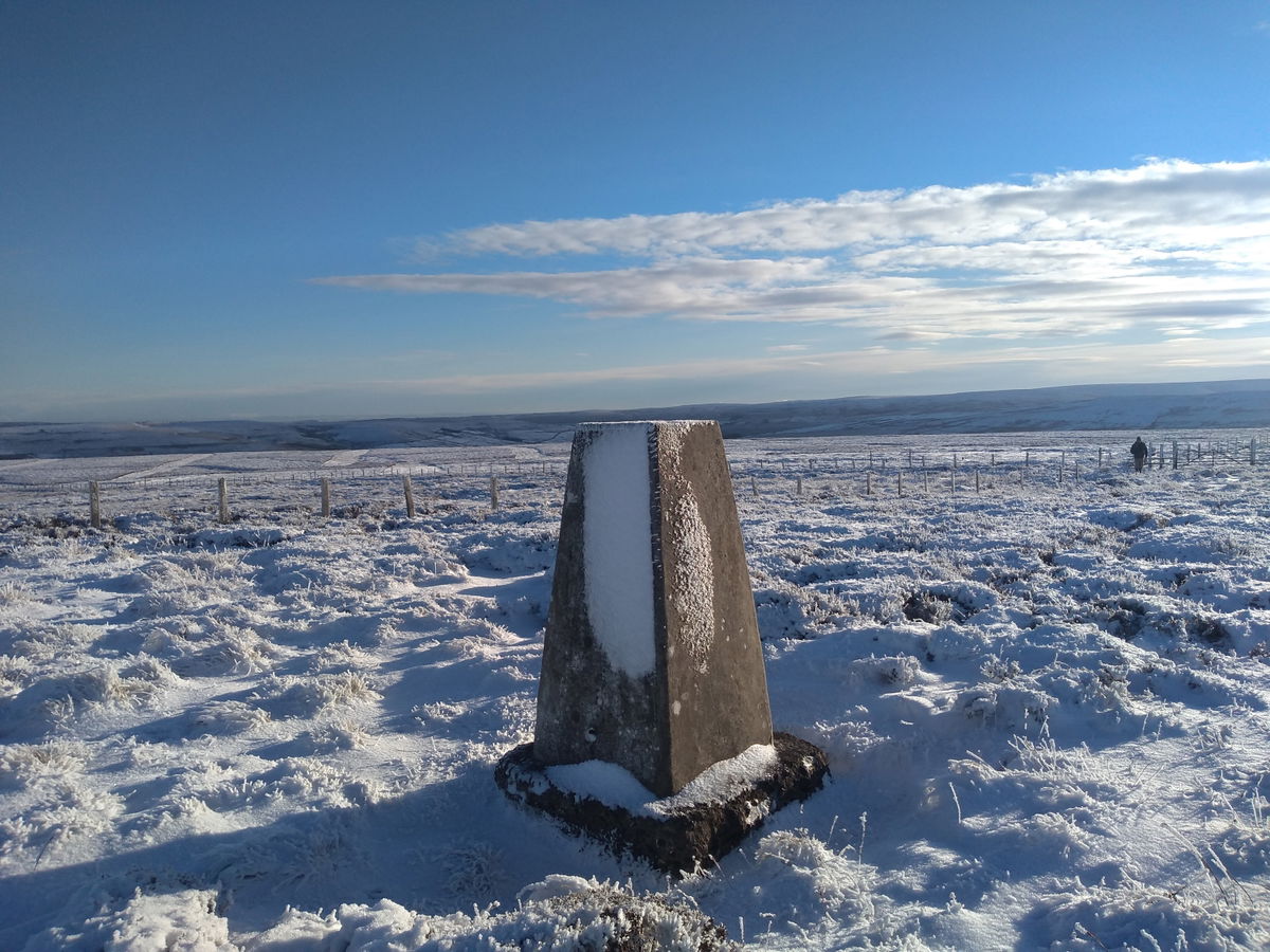 Dry Rigg Trig Point In Rookhope - Fabulous North