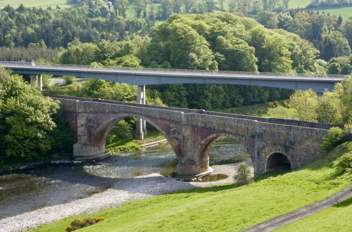 Drygrange Old Bridge In Melrose - Fabulous North