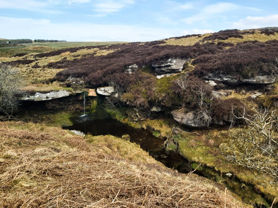 Featherwood Waterfall In Otterburn Ranges - Fabulous North
