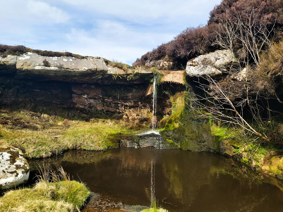 Featherwood Waterfall In Otterburn Ranges - Fabulous North