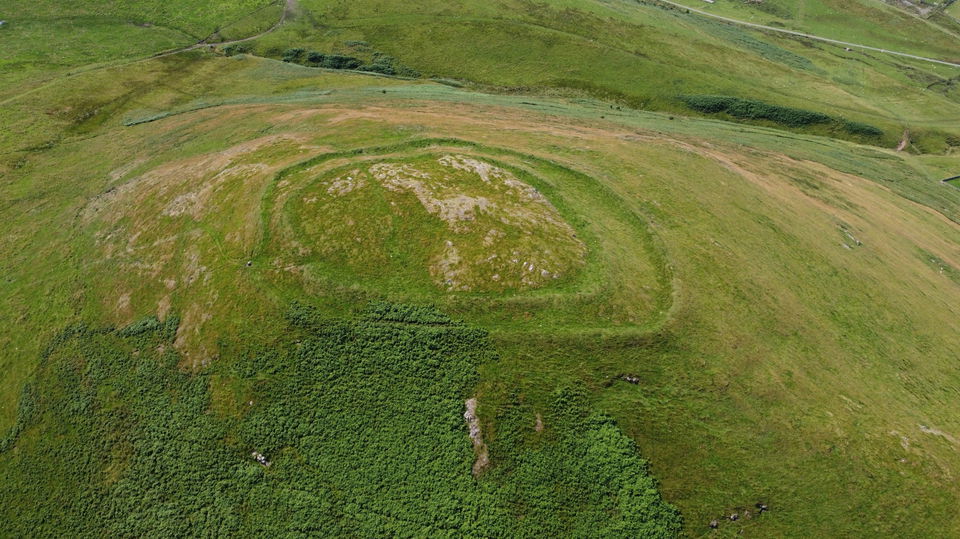 Green Humbleton Hillfort In The Cheviots - Fabulous North
