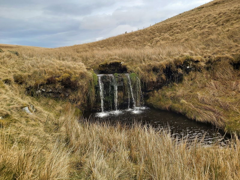 Green Law Waterfall In The Cheviots - Fabulous North
