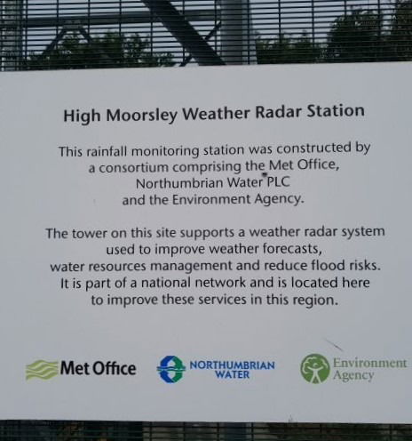 High Moorsley Weather Radar Station in Houghton-le-Spring - Fabulous North
