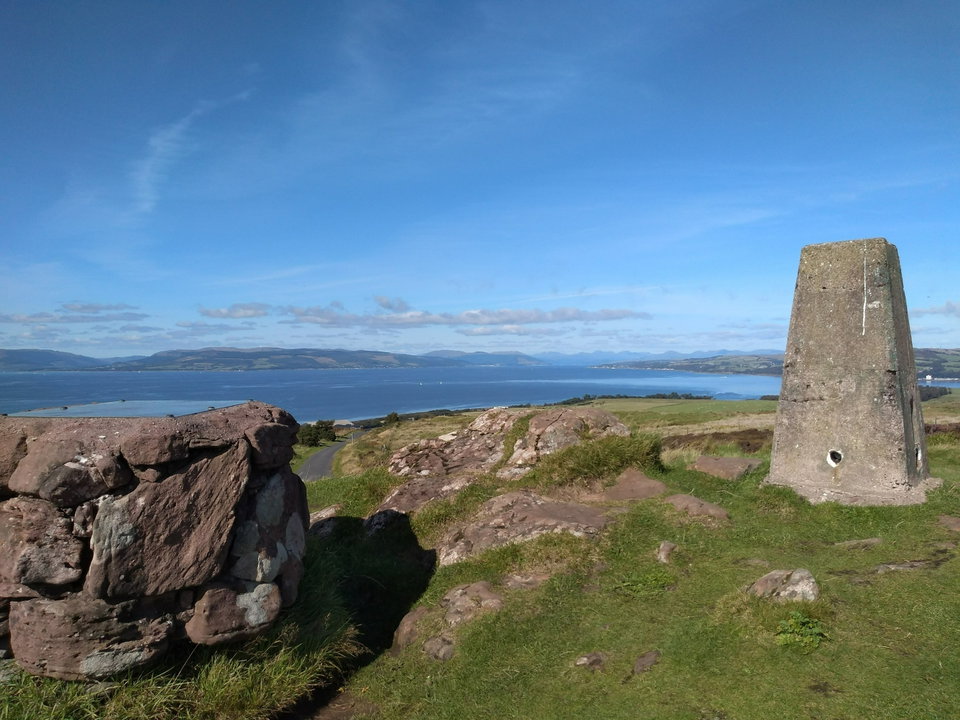 Barbay Trig Point In Ayrshire - Fabulous North