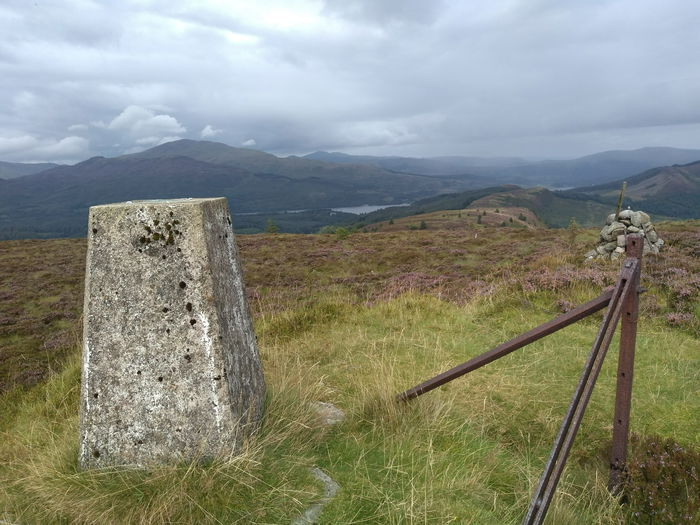 Menteith Hill Trig Point In Stirling - Fabulous North