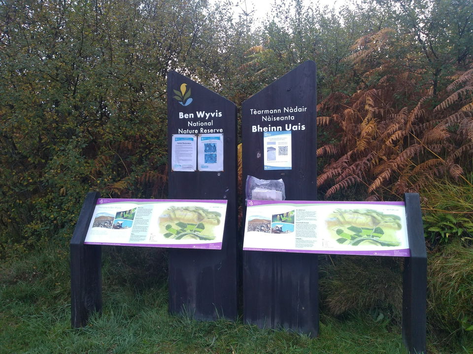 Ben Wyvis Trig Point In Dingwall - Fabulous North