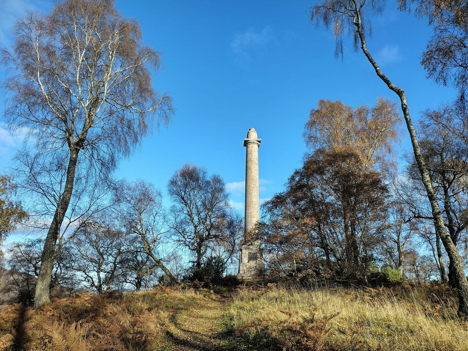 Duke Of Gordon Monument In Aviemore - Fabulous North