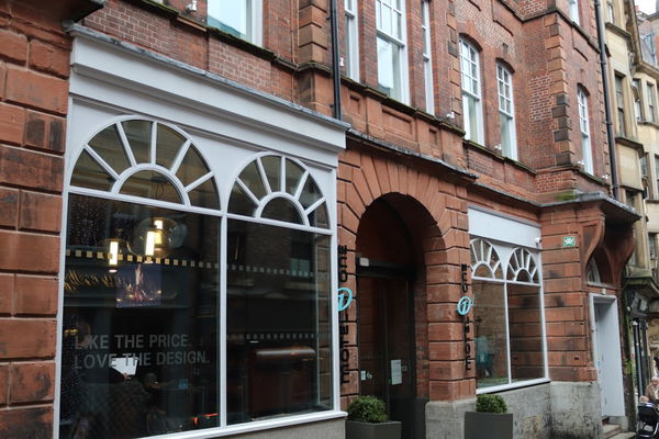 Invader Street Art in Newcastle City Centre - Fabulous North