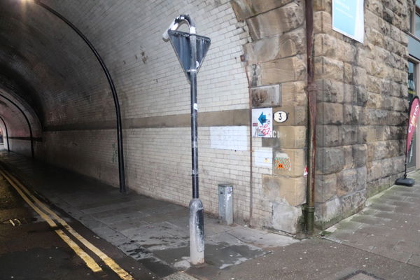 Invader Street Art in Newcastle City Centre - Fabulous North