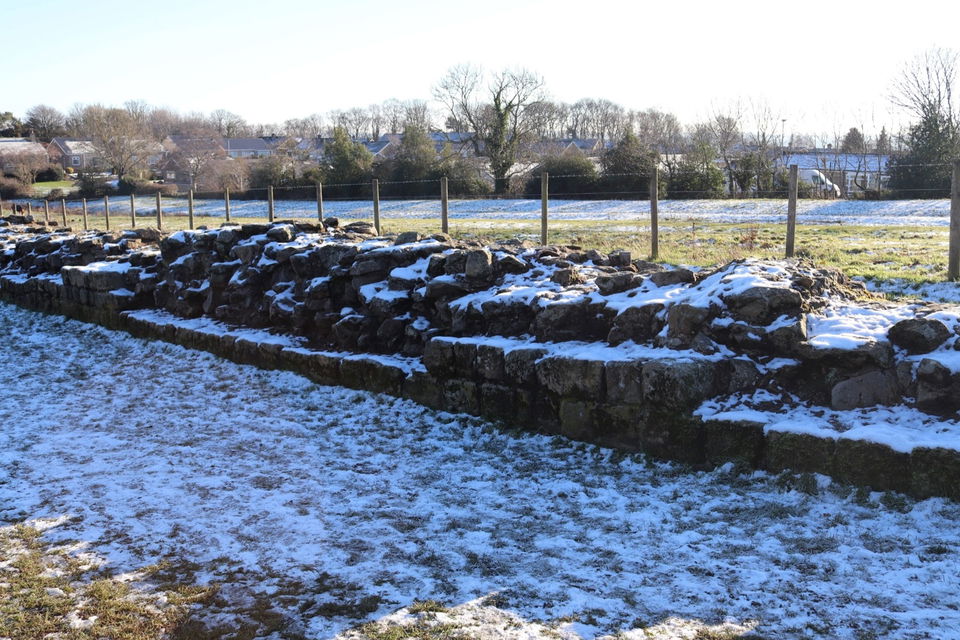 Hadrians Wall at Heddon on The Wall In Ovingham - Fabulous North