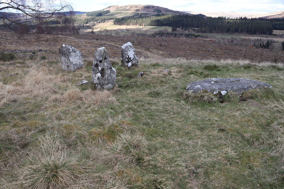 Three Kings Stone Circle In Byrness - Fabulous North