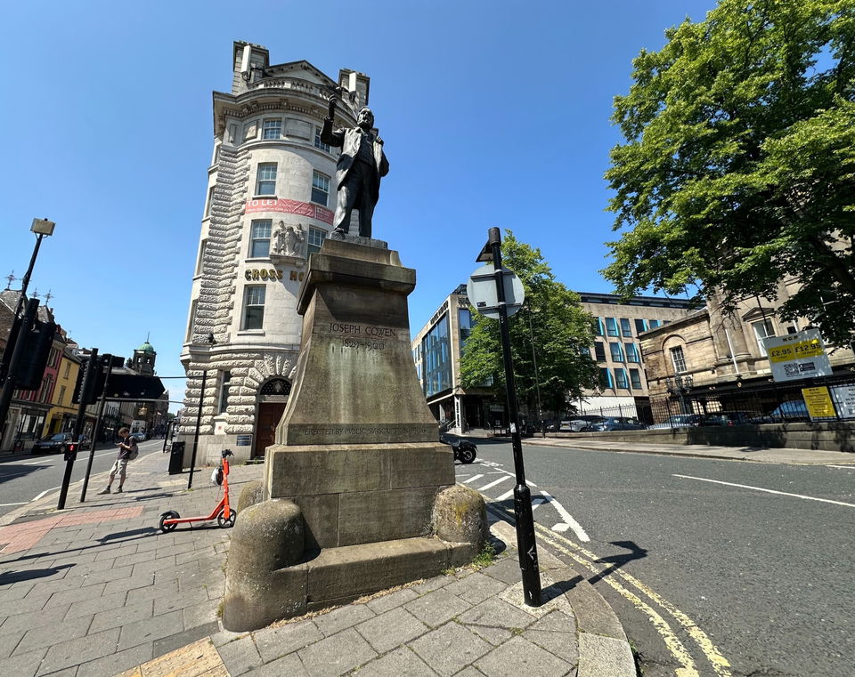 Joseph Cowan Memorial Statue In Newcastle City Centre - Fabulous North