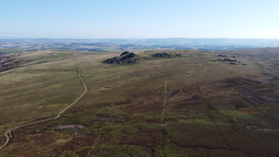 Langlee Crags In The Cheviots - Fabulous North