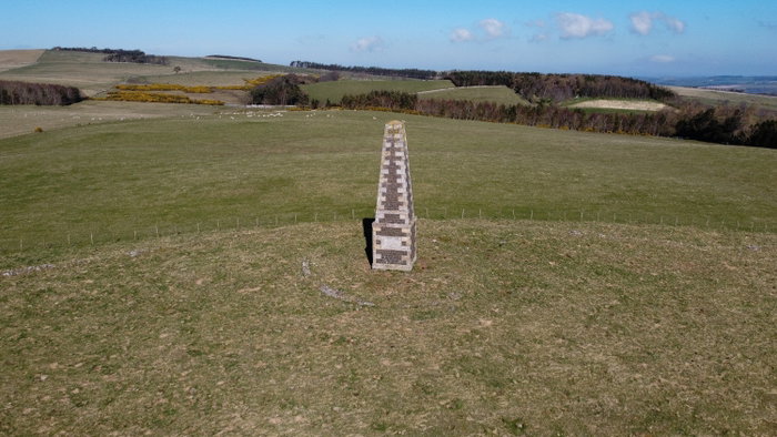Lanton Hill Memorial In Wooler - Fabulous North