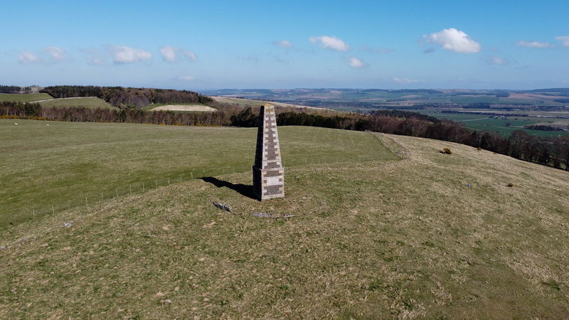 Lanton Hill Memorial In Wooler - Fabulous North