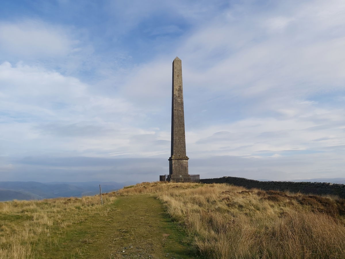 Malcolm Monument In Langholm - Fabulous North