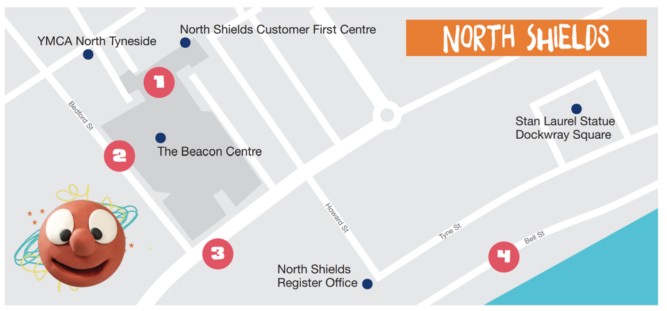 Morph in the North Art Trail in North Tyneside - Fabulous North