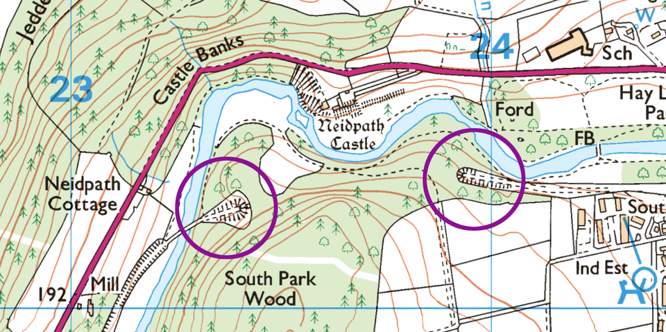 Neidpath Tunnel In Peebles - Fabulous North