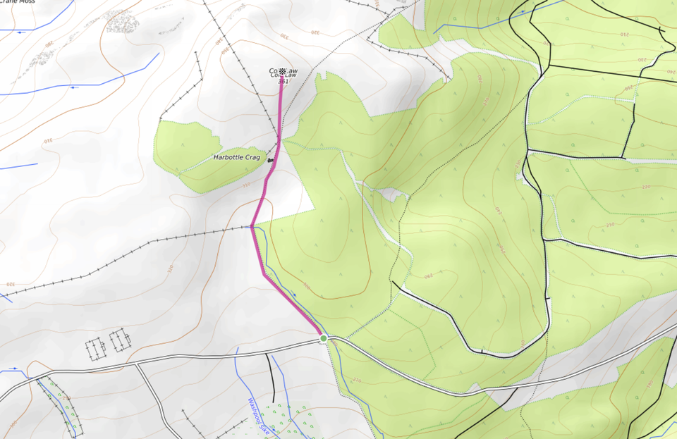 Harbottle Trig Point On Cold Law - Fabulous North