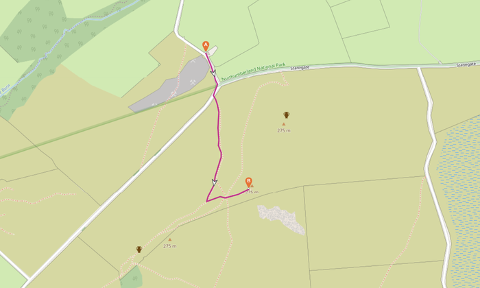 Barcombe Trig Point In Bardon Mill - Fabulous North