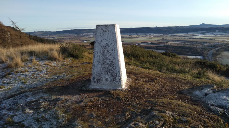 Moncreiffe Hill Trig Point In Perth - Fabulous North