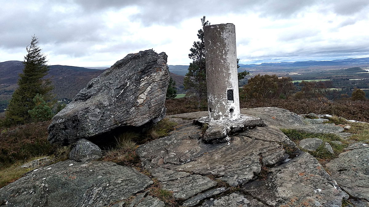 Ord Ban Trig Point In Aviemore - Fabulous North