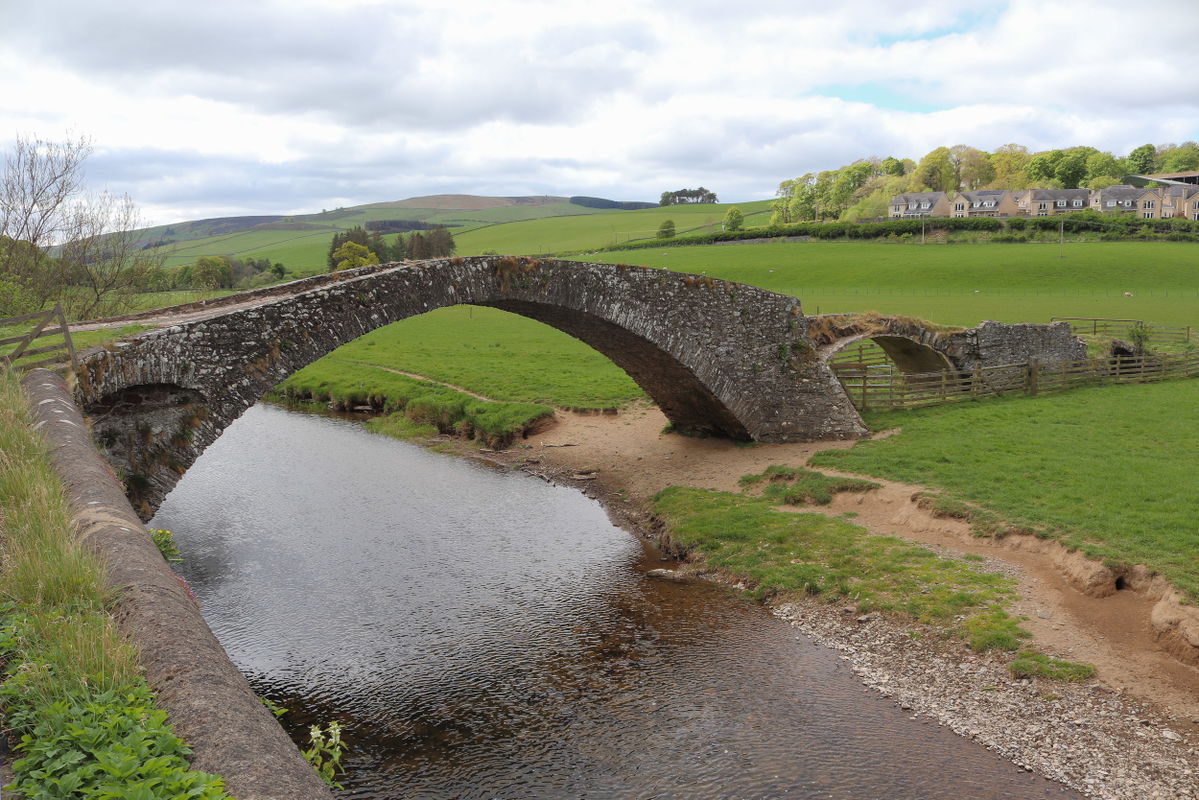 Stow Old Bridge - Packhorse Bridge Near Galashiels - Fabulous North