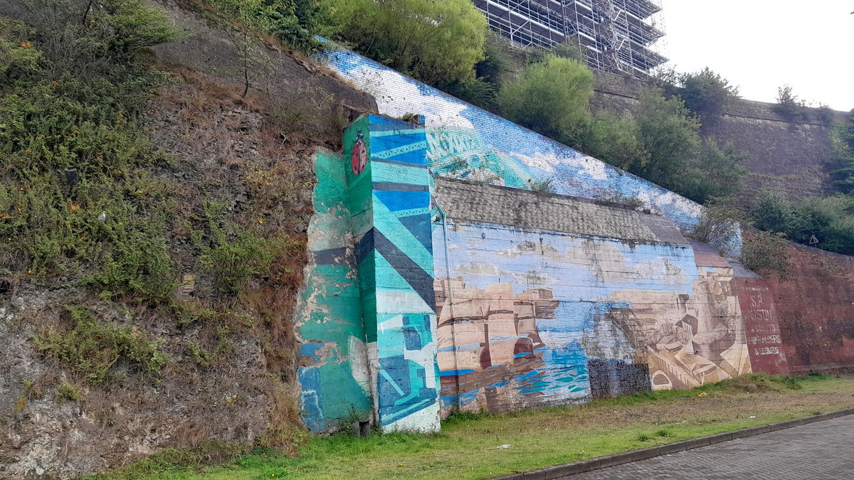 Panns Bank Mural In Sunderland - Fabulous North