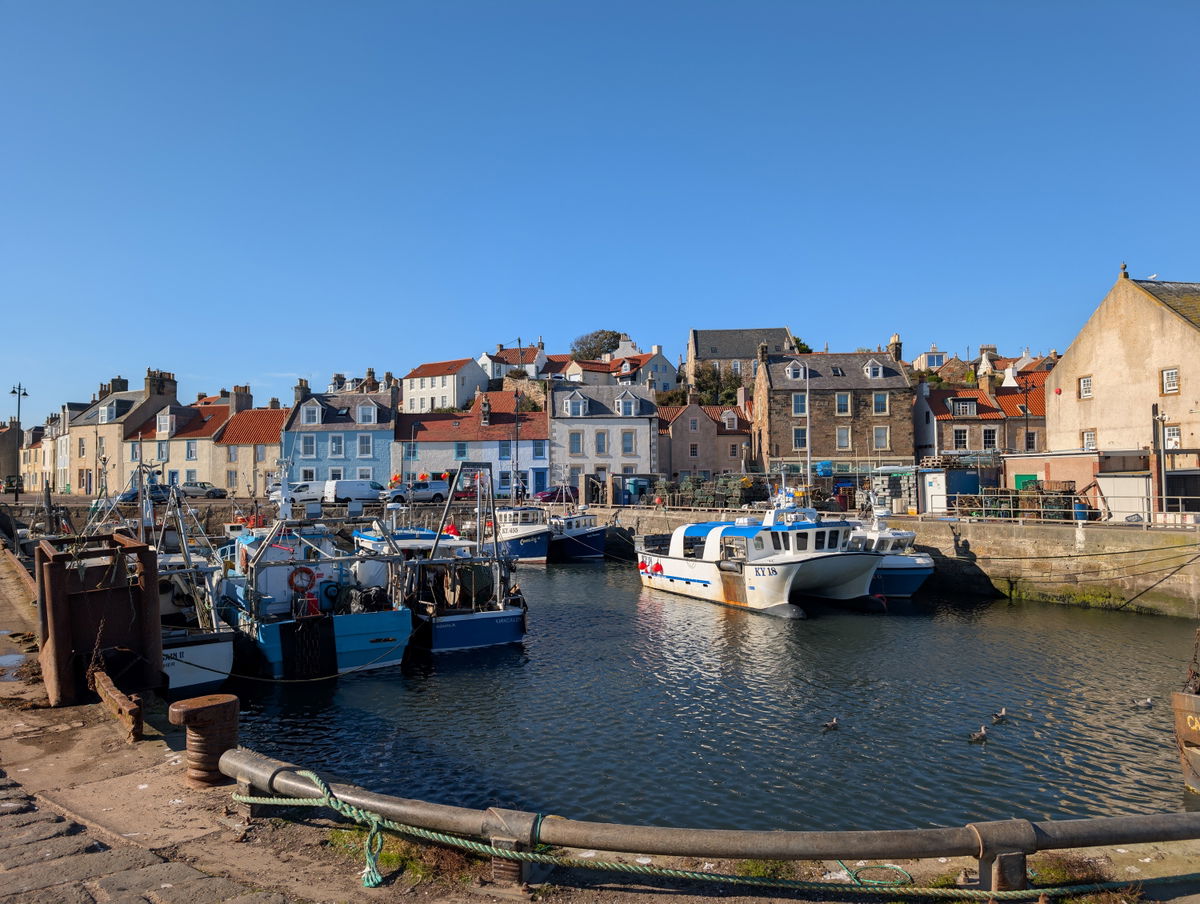 Pittenweem Harbour In Fife - Fabulous North