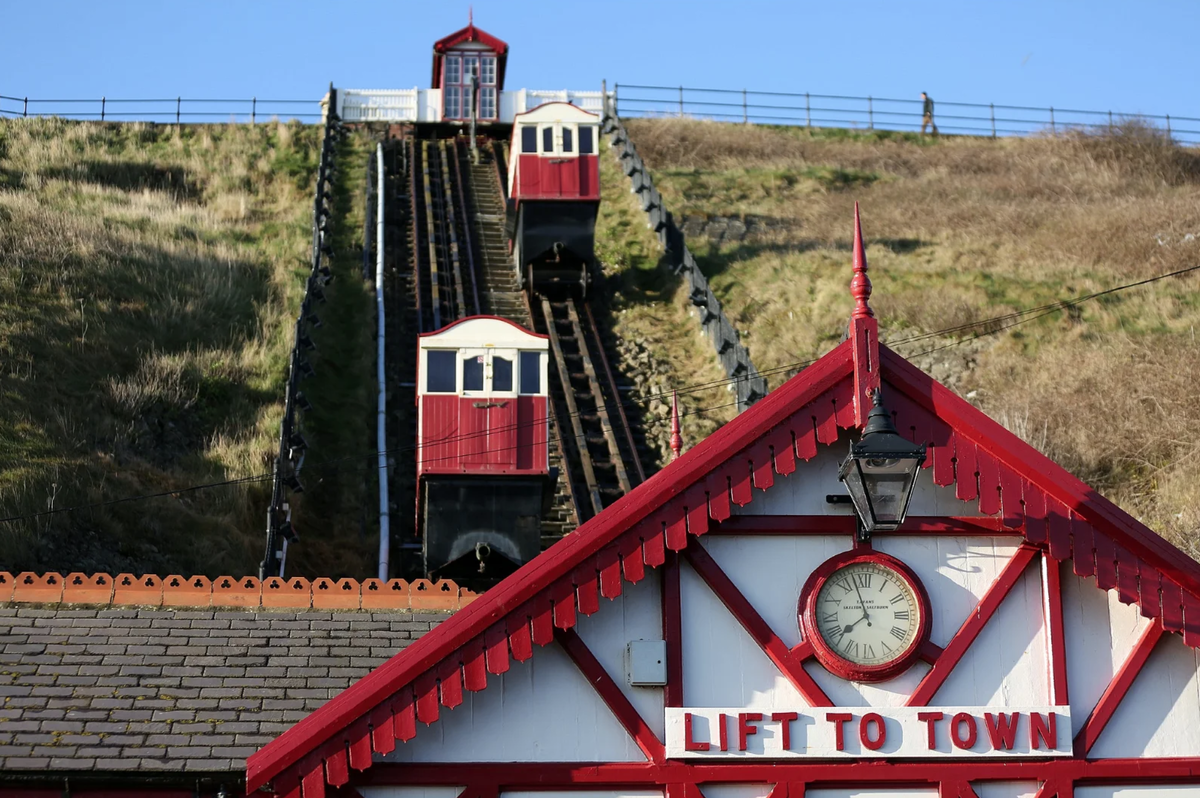 Saltburn Cliff Tramway In North Yorkshire - Fabulous North