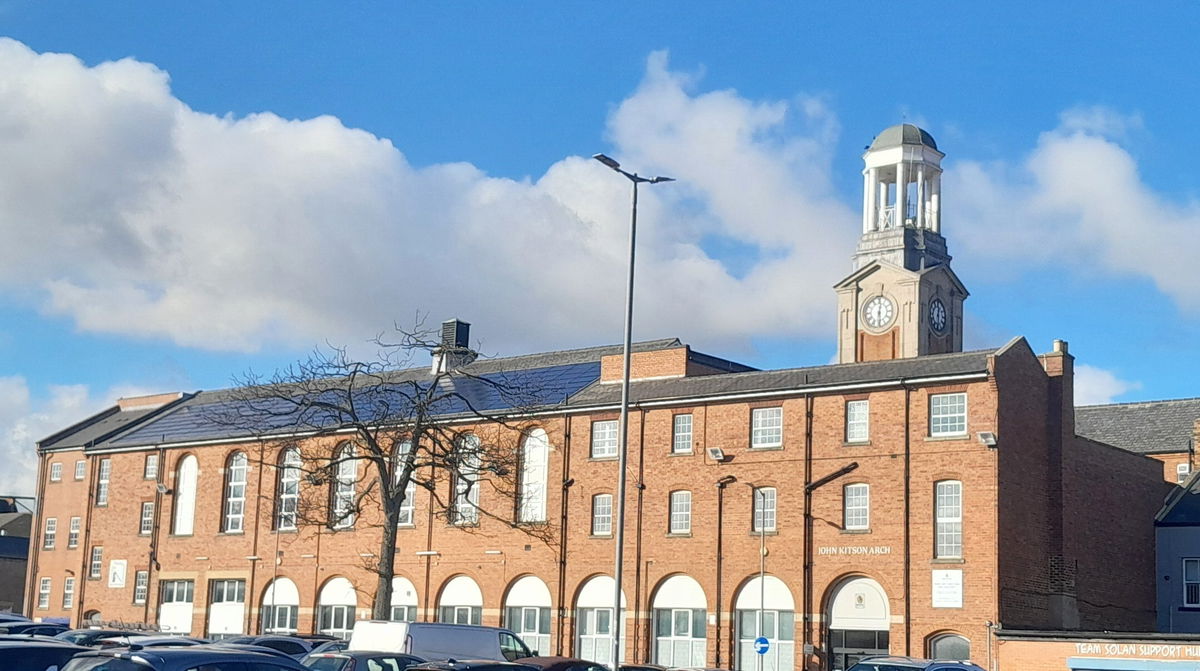 Spennymoor Town Hall And The Bob Abley Art Gallery Near Durham ...