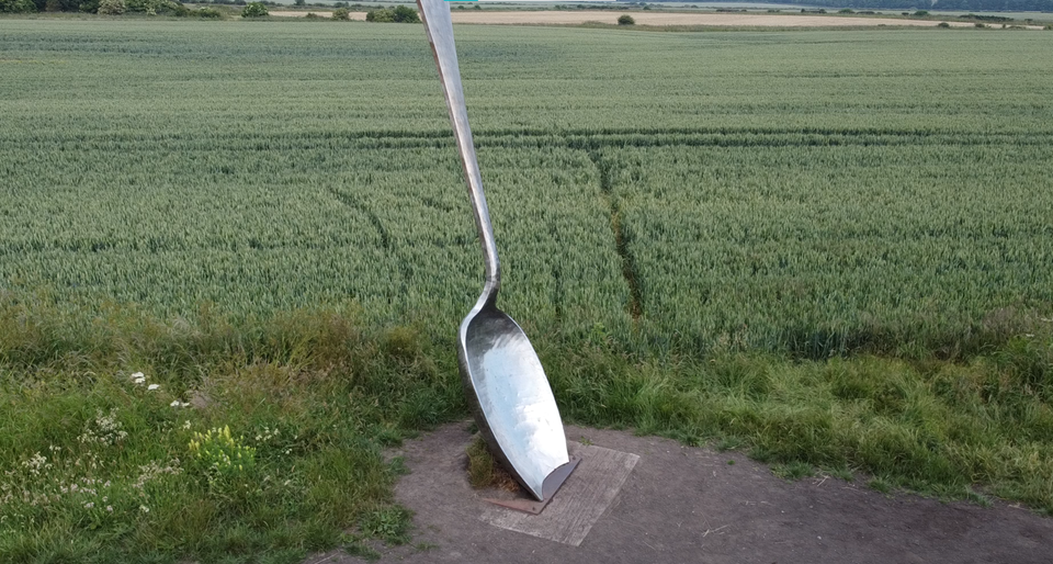 Giant Spoon In Cramlington - Fabulous North