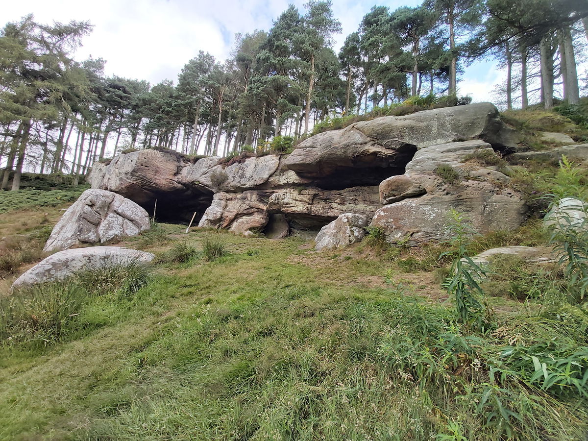 St Cuthbert's Cave in Belford - Fabulous North
