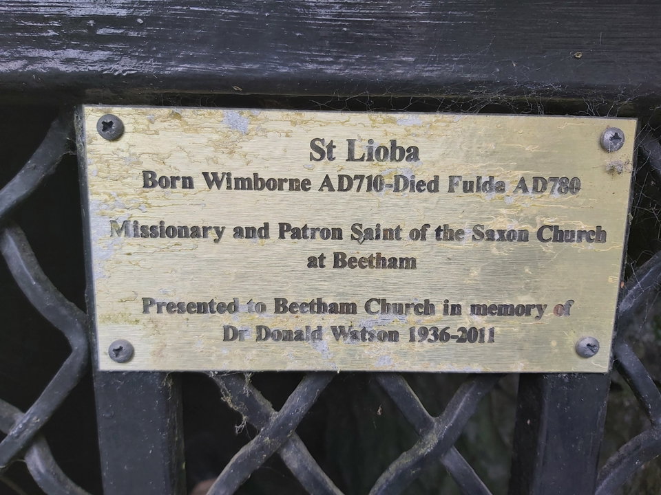 St. Lioba Shrine In Beetham - Fabulous North