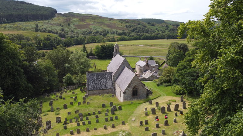 St. Michael And All Angels Church In Low Alwinton - Fabulous North