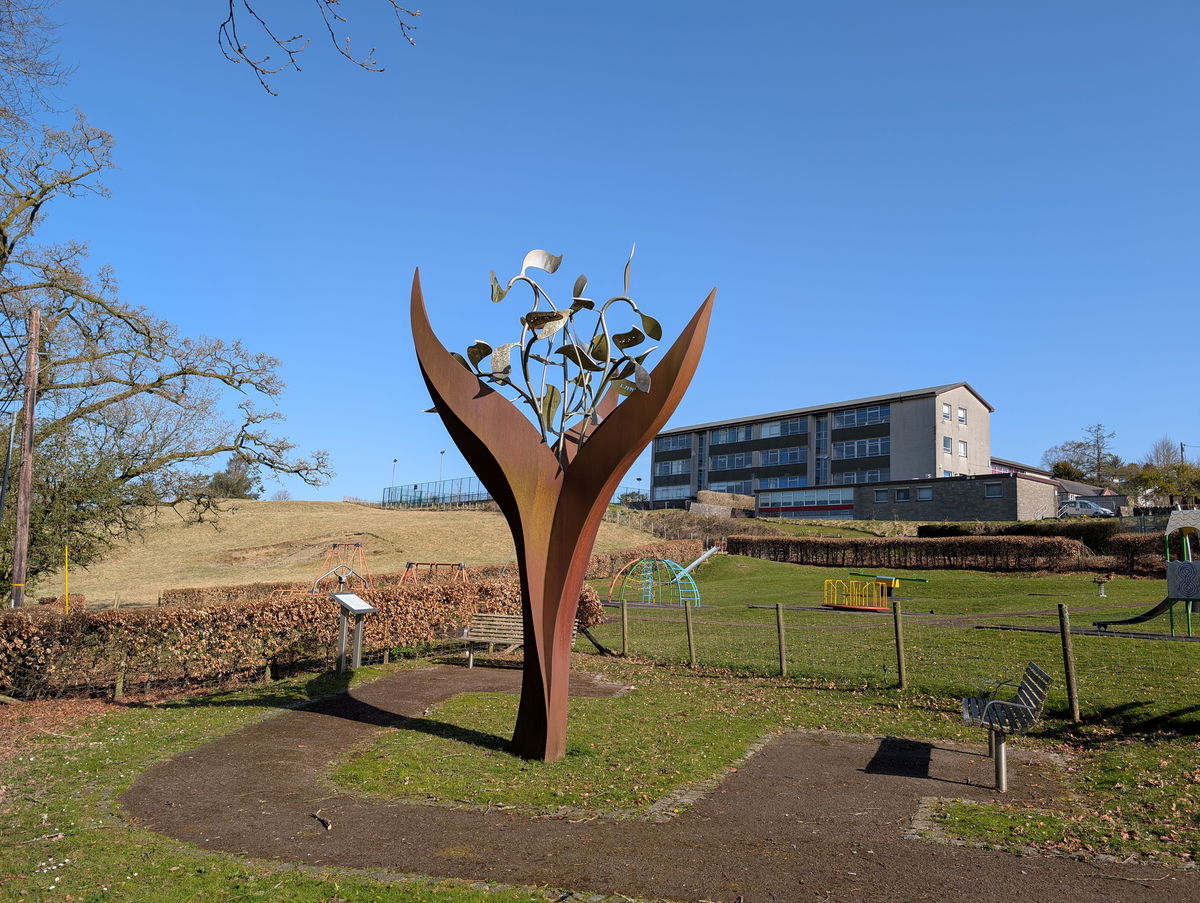 Burning Bush Memorial Sculpture In Dumfries And Galloway - Fabulous North