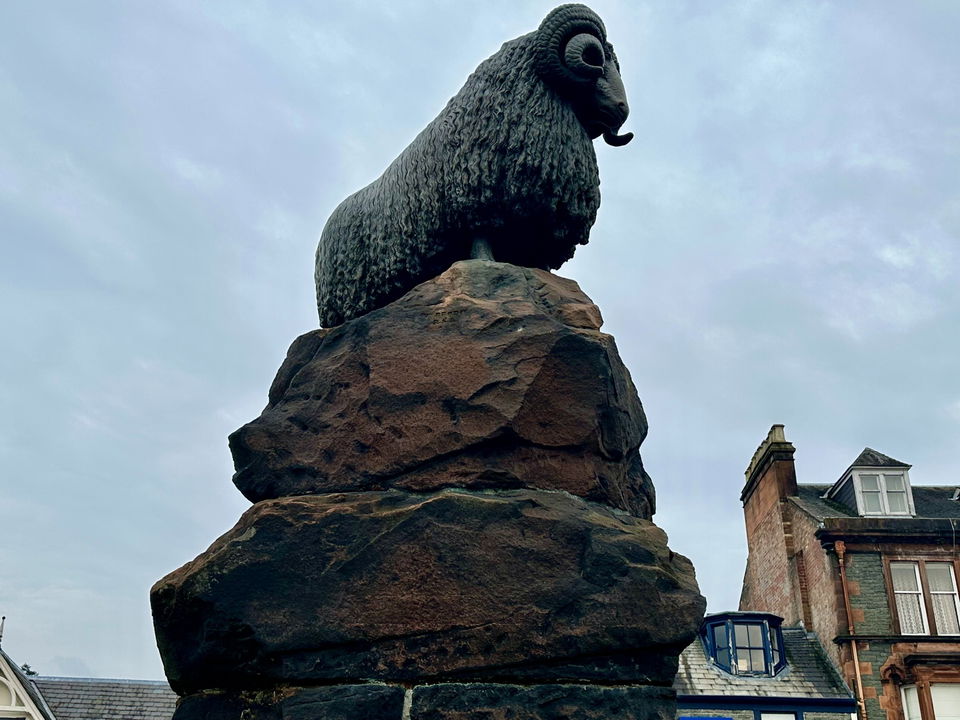 Colvin Fountain (Moffat Ram) In Dumfries And Galloway - Fabulous North