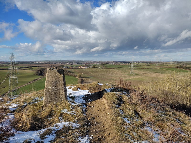 Tuthill Quarry Trig Point In Seaham - Fabulous North