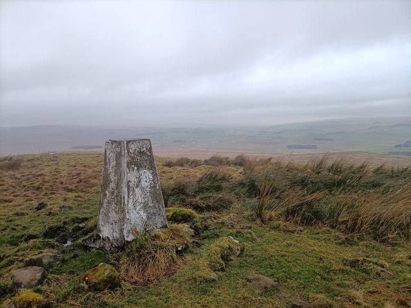 Wether Hill Trig Point In Elsdon - Fabulous North