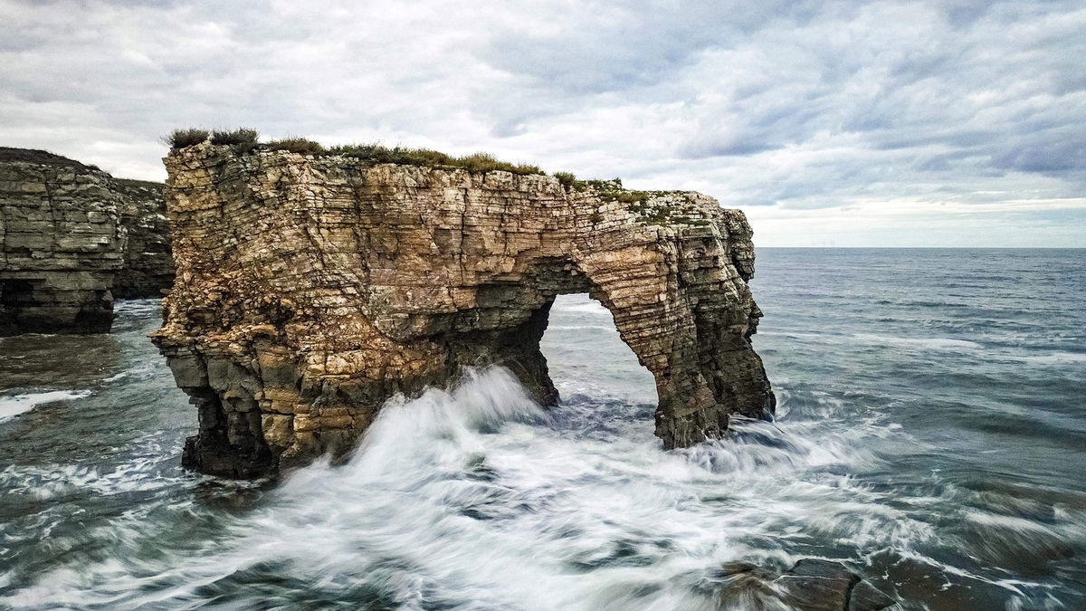Whitburn Arch in South Shields - Fabulous North