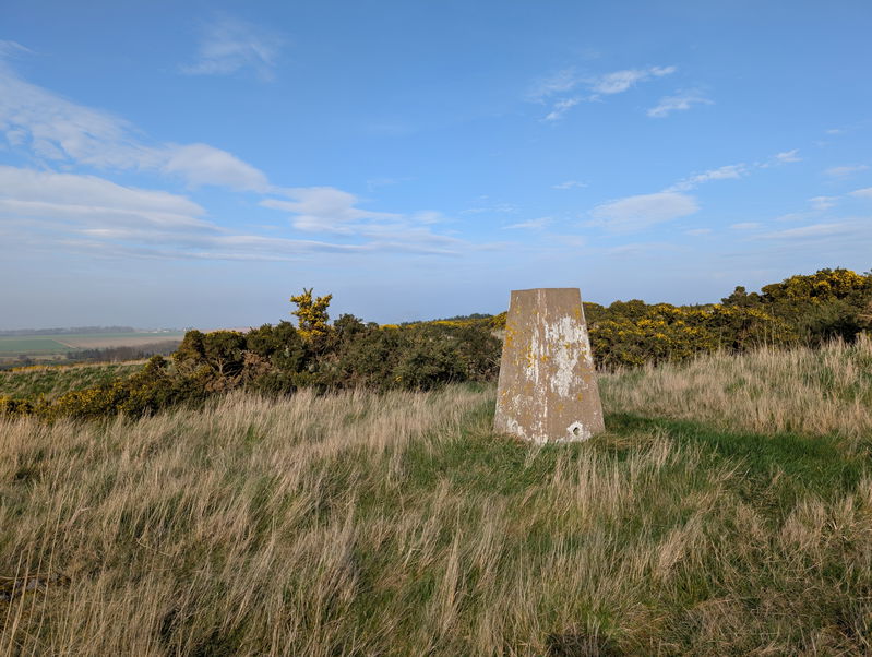 Whitekirk Hill Trig Point In East Lothian - Fabulous North