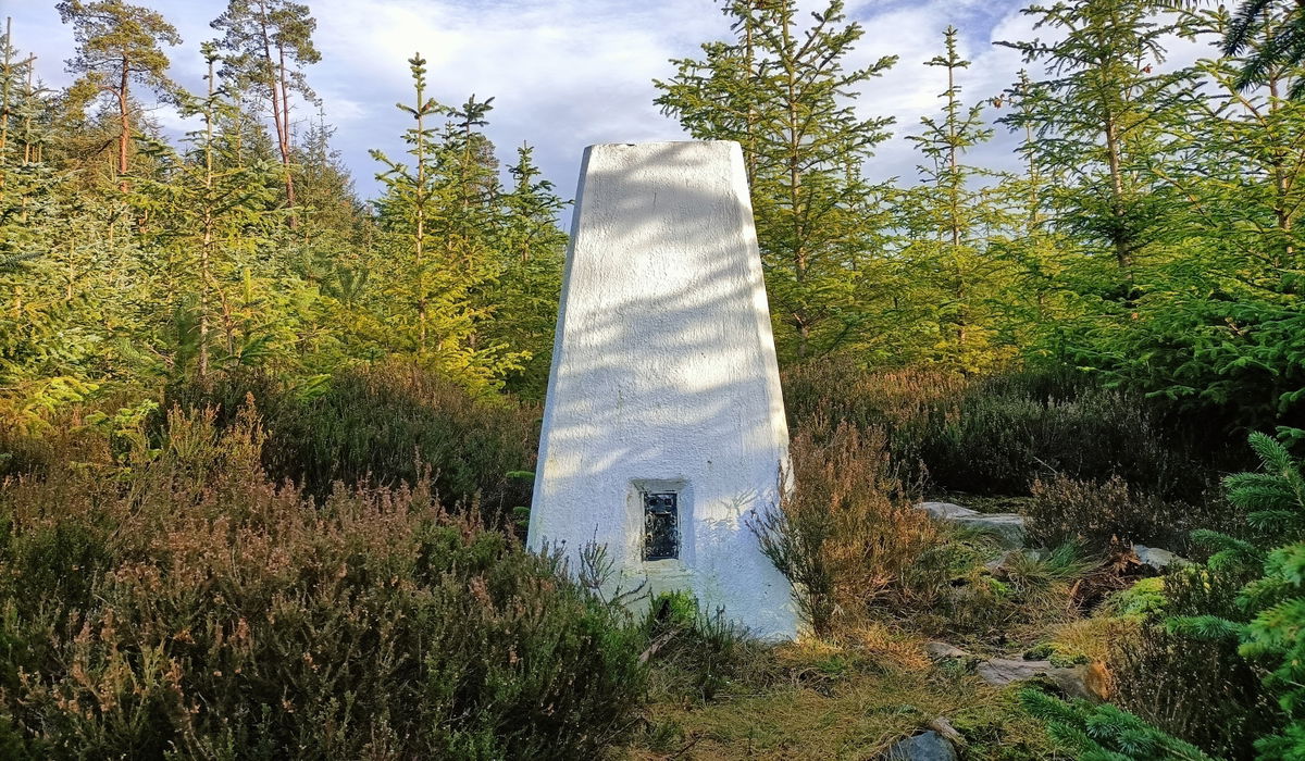 Winnowshill Common Trig Point In Blanchland - Fabulous North