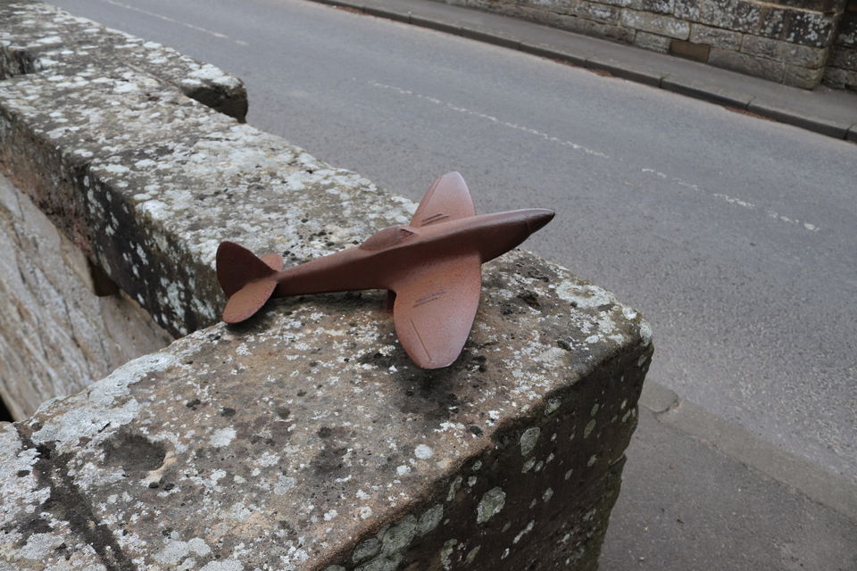 Winston Bridge Spitfire In Barnard Castle - Fabulous North
