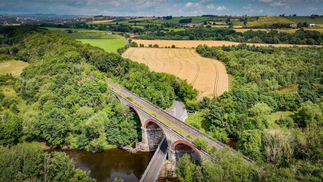 Witton Park Viaduct In Bishop Auckland - Fabulous North