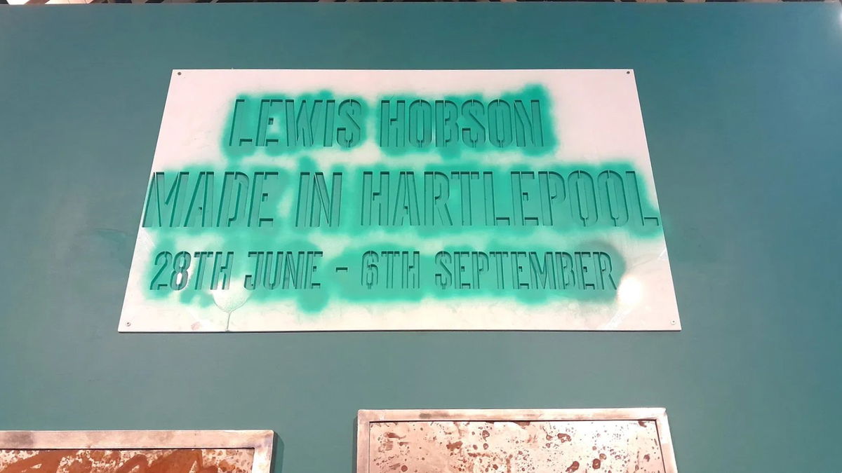 Made in Hartlepool - Artwork by Durham Spray Paints - Fabulous North