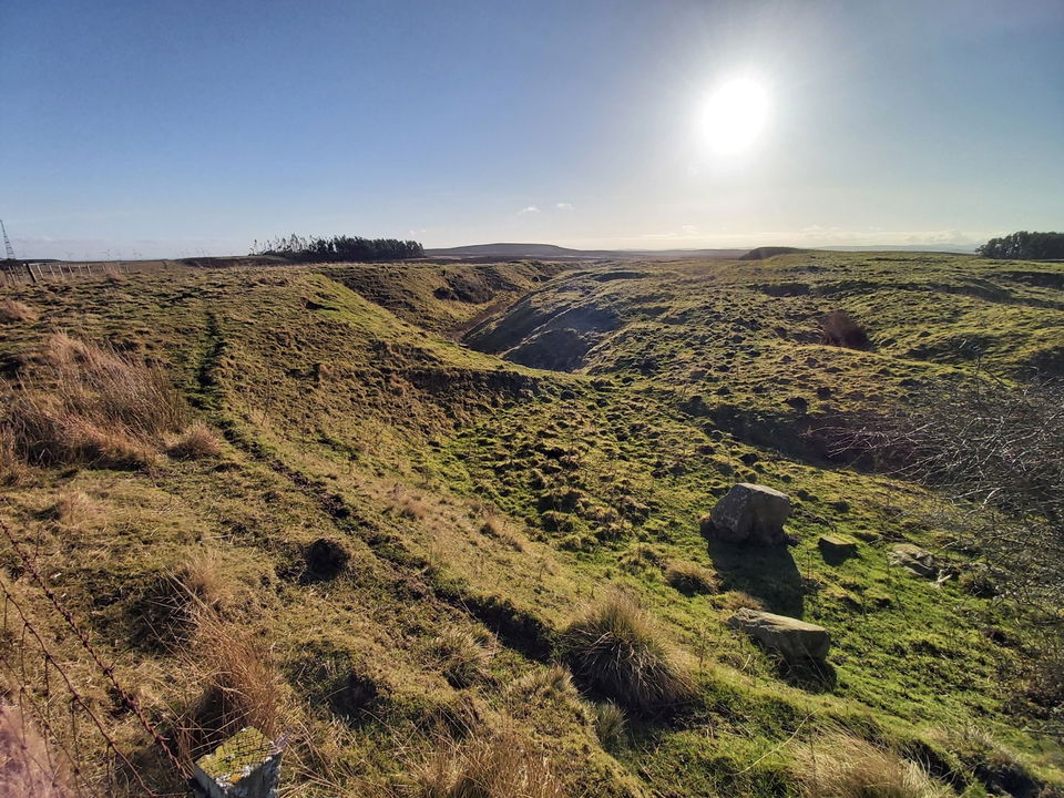 Walk To Bewick Moor, Cateran Hole, Ros Castle And Blawearie In ...