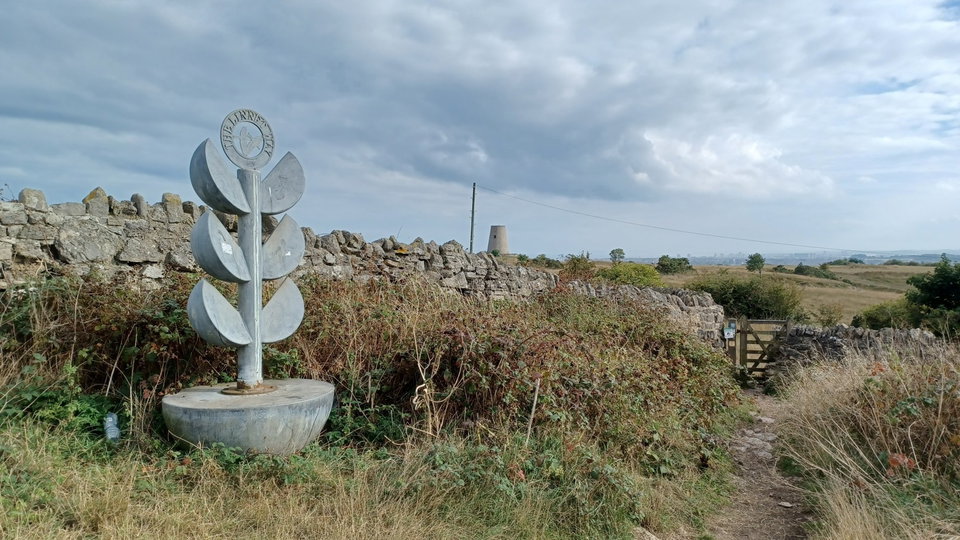 Walk Around Marsden Quarry Nature Reserve and Cleadon Hills In South ...