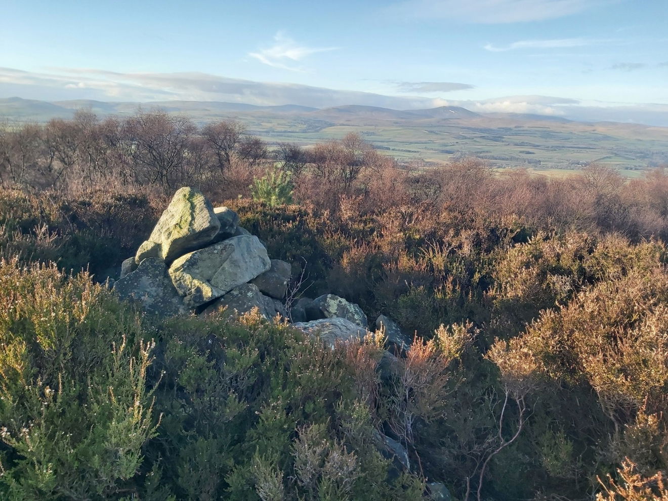 A Walk Over Hepburn Moor Then Up Ros Castle In Chillingham - Fabulous North
